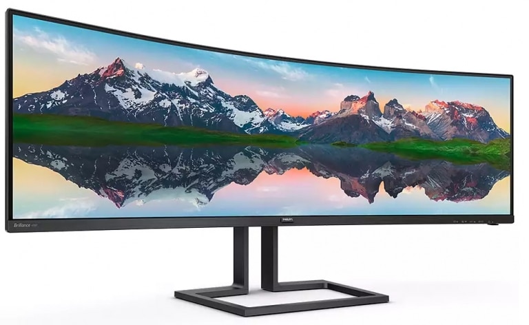 Philips 498P9Z with a 49" Ultrawide VA Panel and 165Hz Refresh Rate ...