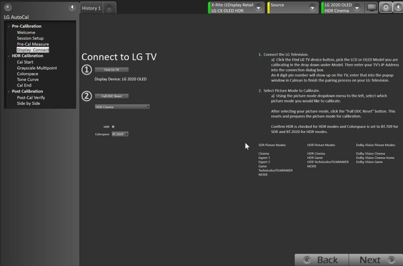 LG OLED TV Calibration Guide - AutoCal and Hardware Calibration ...