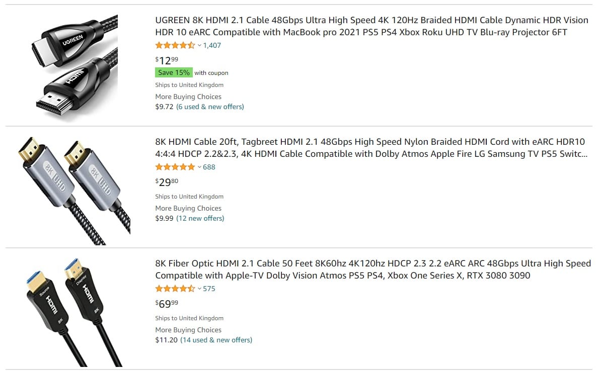 Guide: How to Buy an HDMI 2.1 Display and a Real HDMI 2.1 Cable ...