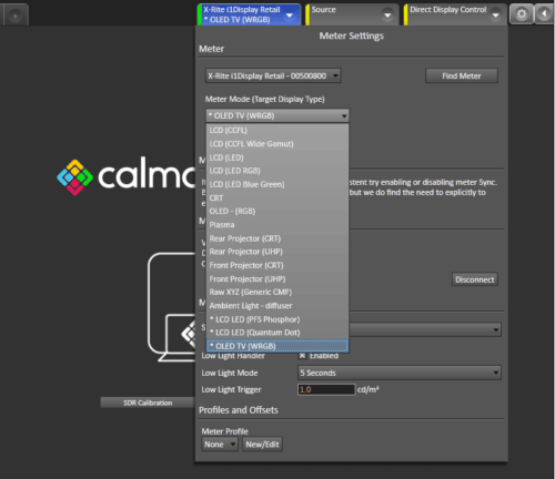 LG OLED Calman AutoCal Calibration - Testing Meter Mode Profiles and ...