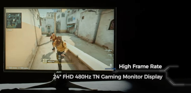480Hz Monitor Panel Spotted and it's 24" in Size, has a 1080p ...