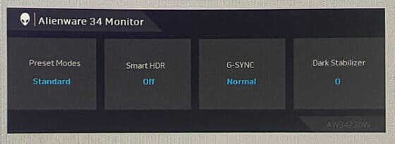 Dell Alienware AW3423DW review - TFTCentral