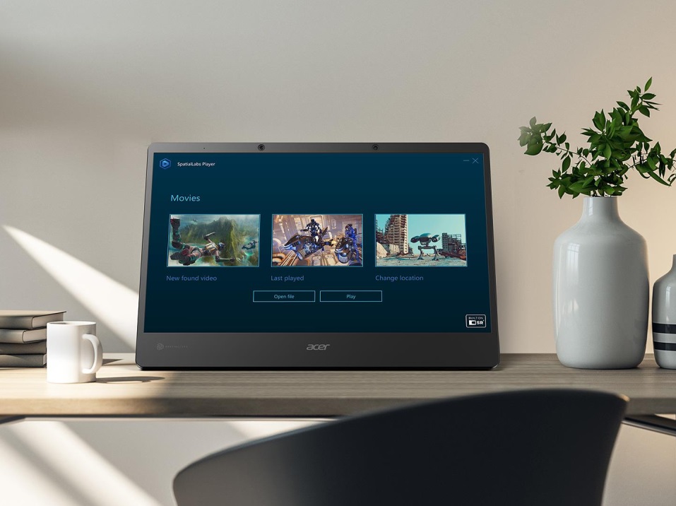 3D Displays...Without The Glasses! Acer's SpatialLabs Technology ...