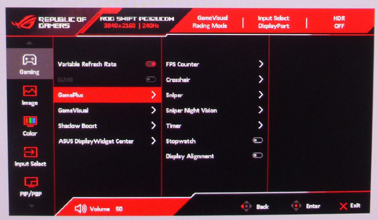 Asus ROG Swift PG32UCDM Review - TFTCentral