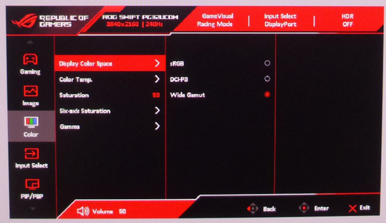 Asus ROG Swift PG32UCDM Review - TFTCentral