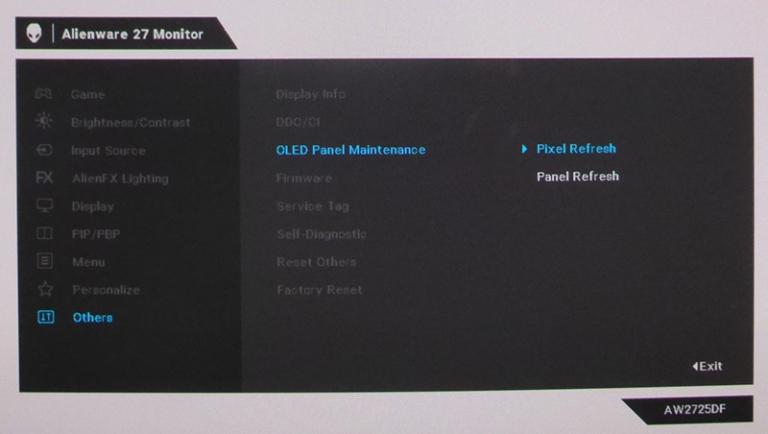 Dell Alienware AW2725DF Review - TFTCentral