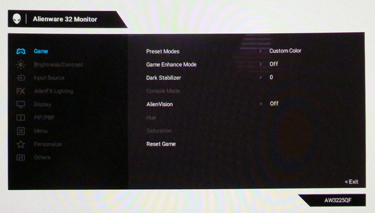 Dell Alienware AW3225QF Review - TFTCentral