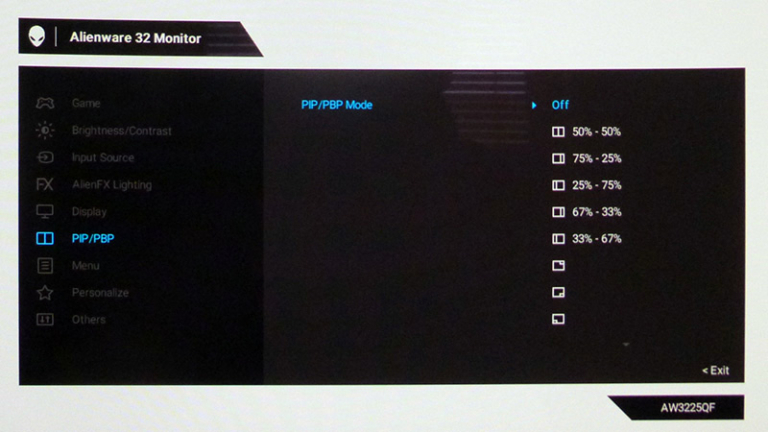 Dell Alienware AW3225QF Review - TFTCentral
