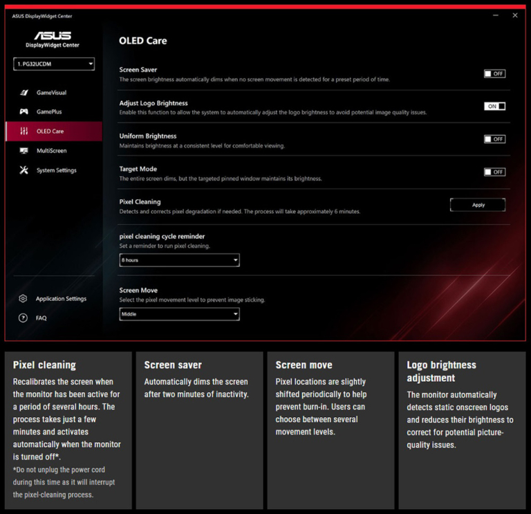Asus ROG Swift PG32UCDM Review - TFTCentral
