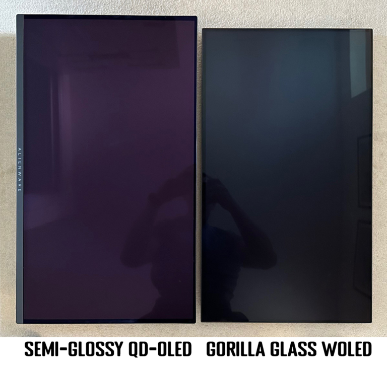 Glossy vs Matte - OLED Panel Coatings Compared, Including the Asus ROG ...