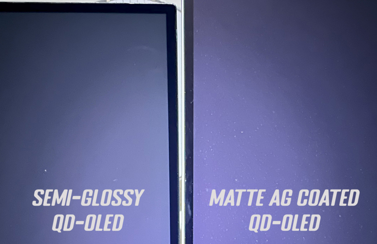 Glossy vs Matte - OLED Panel Coatings Compared, Including the Asus ROG ...