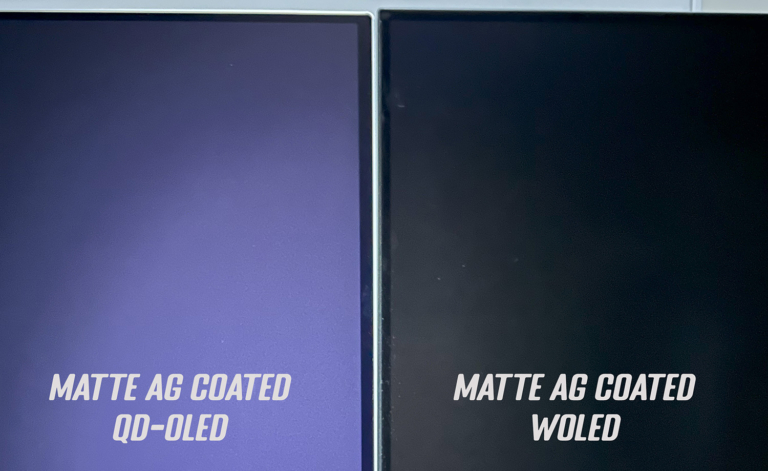 Glossy vs Matte - OLED Panel Coatings Compared, Including the Asus ROG ...