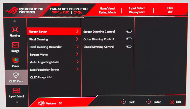Asus ROG Swift PG27UCDM Review - TFTCentral