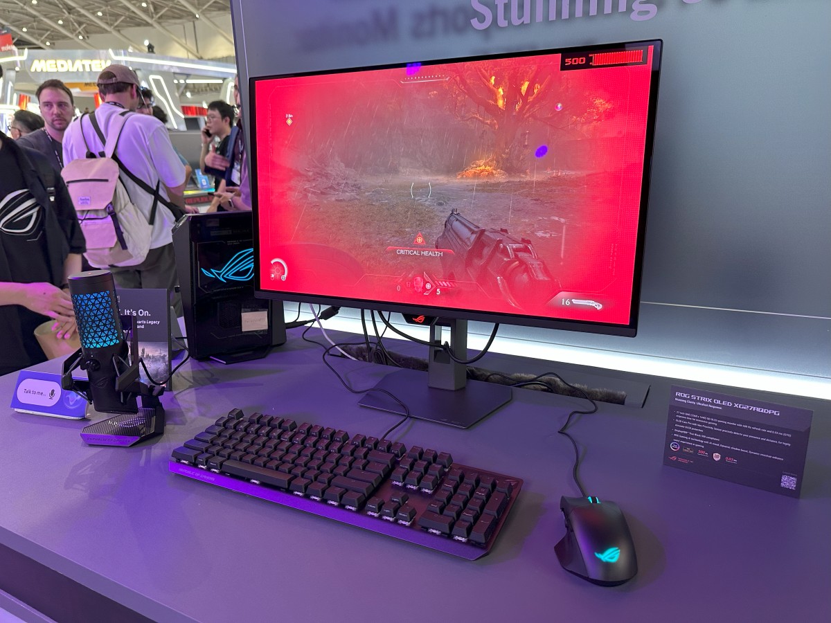 Asus ROG Strix XG27AQDPG Showcased with 27" 1440p 500Hz QD-OLED Panel ...