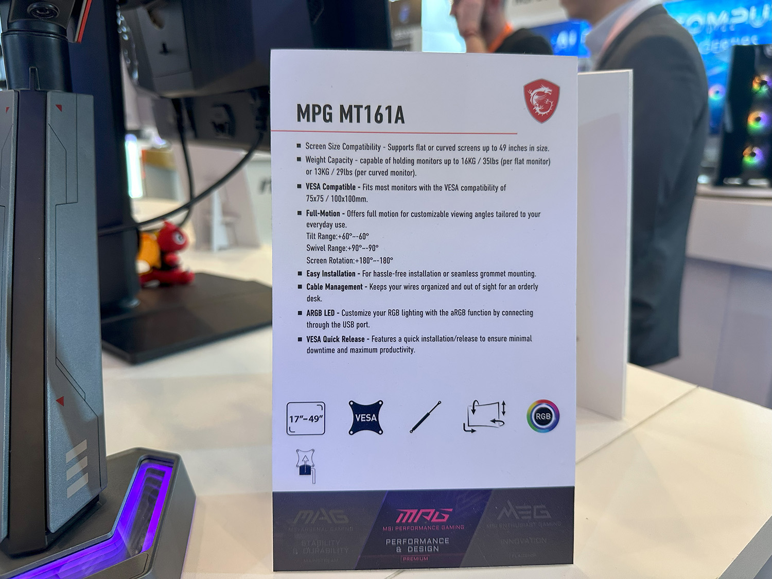 MSI's Latest 2025 Monitors Announced – CES Booth Tour - TFTCentral