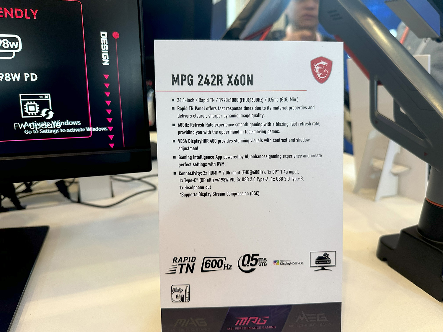 MSI's Latest 2025 Monitors Announced – CES Booth Tour - TFTCentral