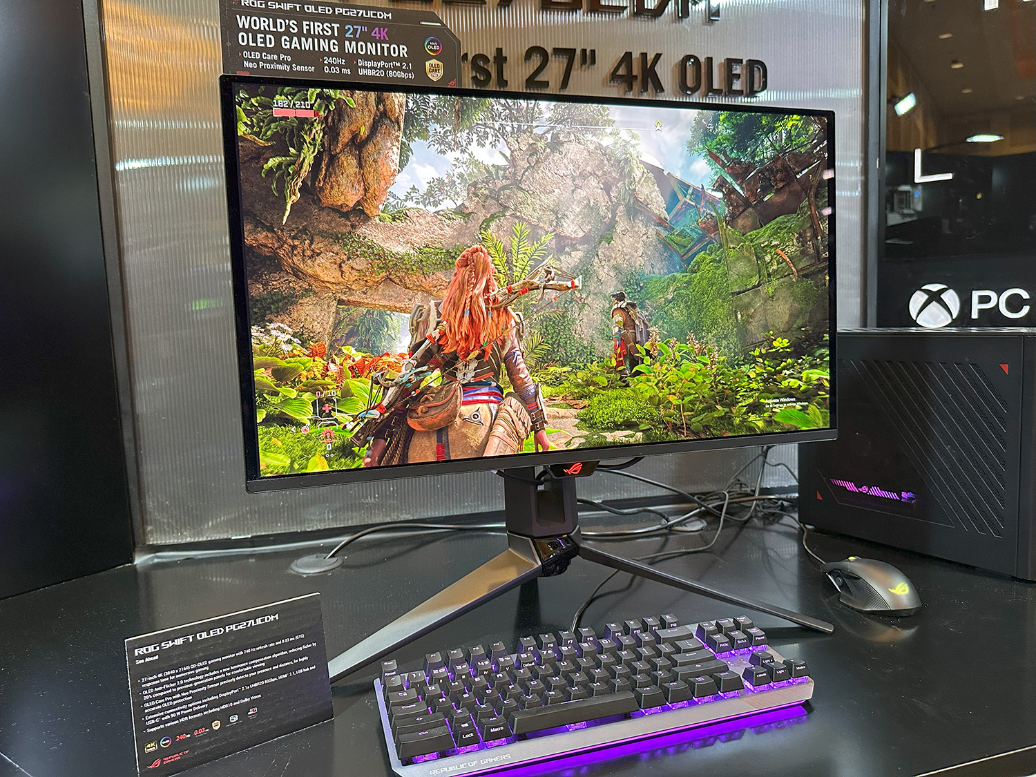 All the Latest Monitors from Asus - CES 2025 Booth Tour - TFTCentral