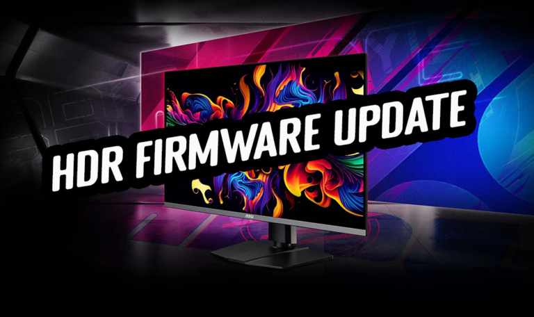 [Updated] Exploring MSI's Firmware Update for the Peak 1000 HDR Mode ...
