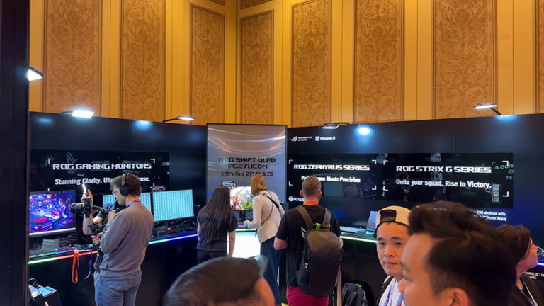 All the Latest Monitors from Asus - CES 2025 Booth Tour - TFTCentral