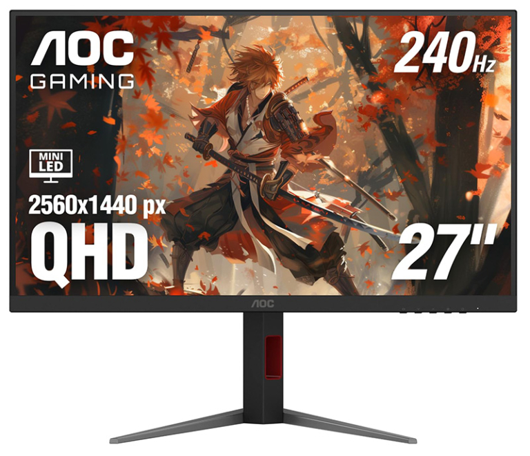 AOC Q27G4ZMN Launched with 27" VA Panel, 240Hz and a Mini LED Backlight ...