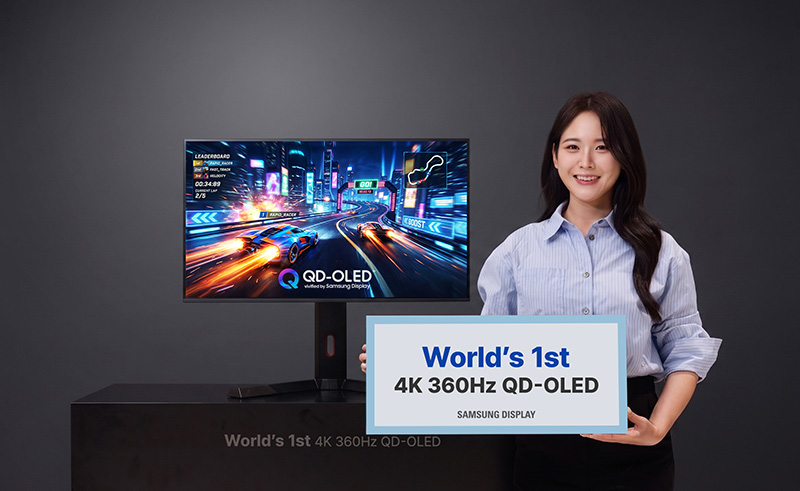 Samsung Display Develops the World's First 4K 360Hz OLED Panel with a ...